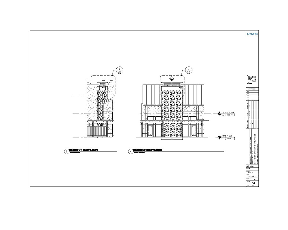 Architectural Cast Stone Shop Drawings