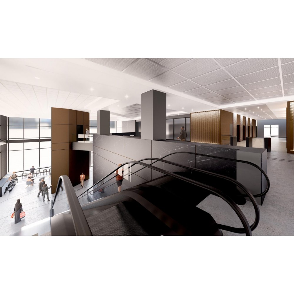 Stone and tile shop drawings for the building complex renovation.