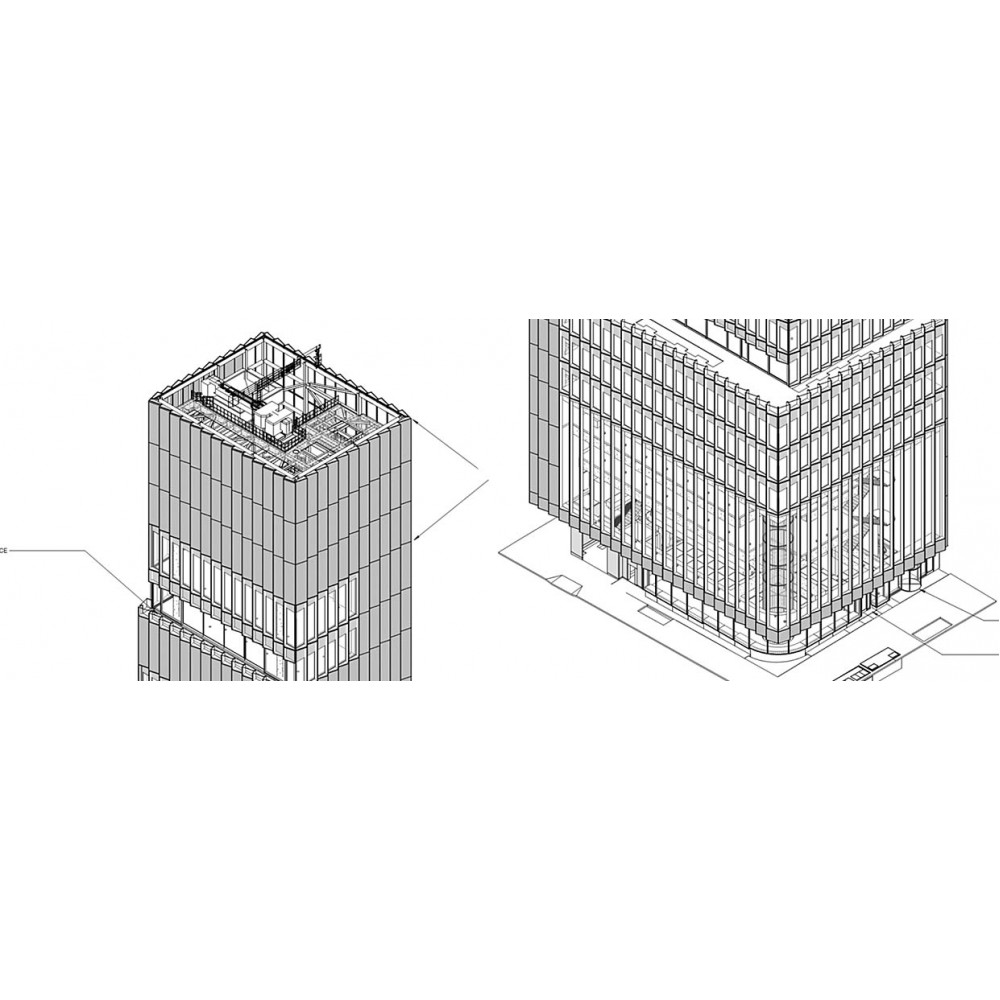 3D BIM Modeling coordination and clash resolution in LOD 300 in Revit
