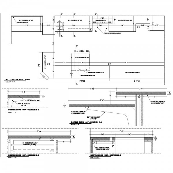 Countertop Shop Drawings Needed ASAP.