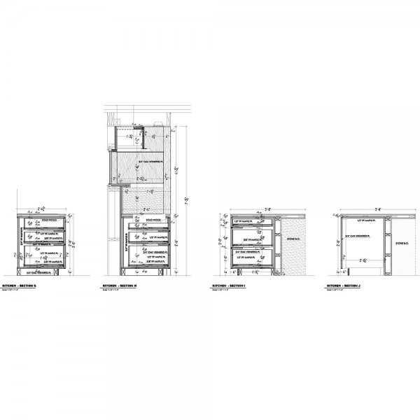 Kitchen, master bath and bedroom cabinets shop drawings