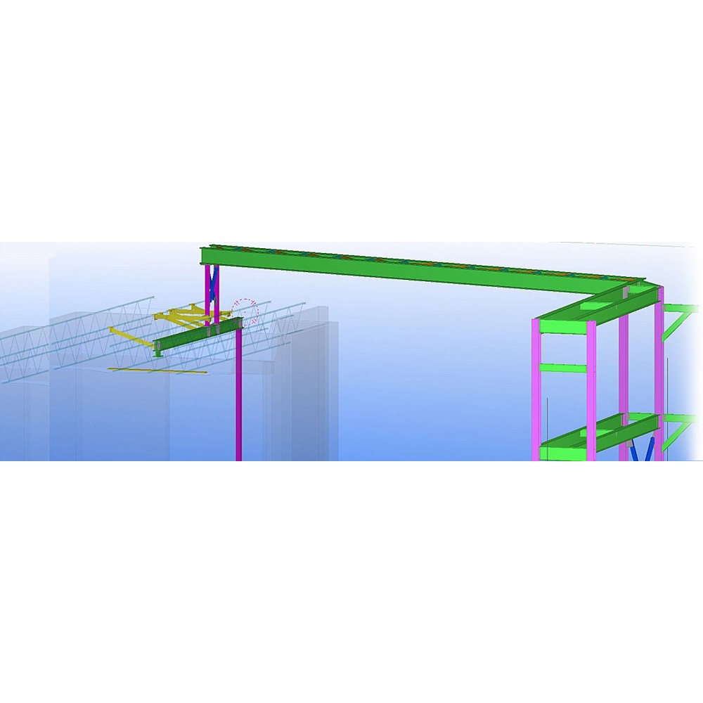 Shop drawings for pipe bridge and framing