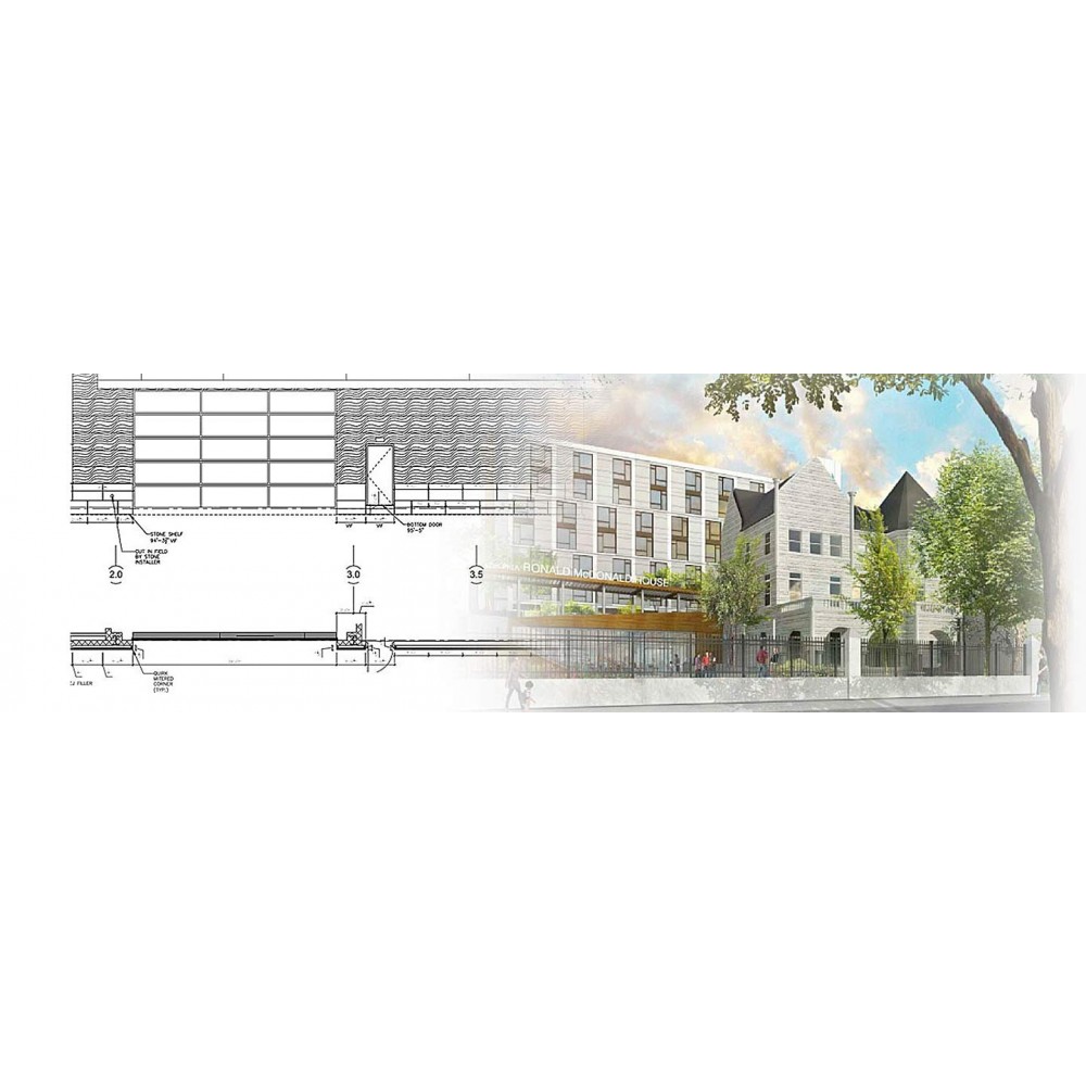 Bluestone Panels Shop Drawings For New Construction Project