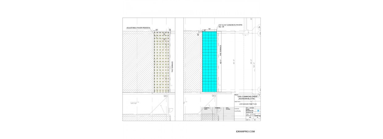 Roofing and associated flashings shop drawings