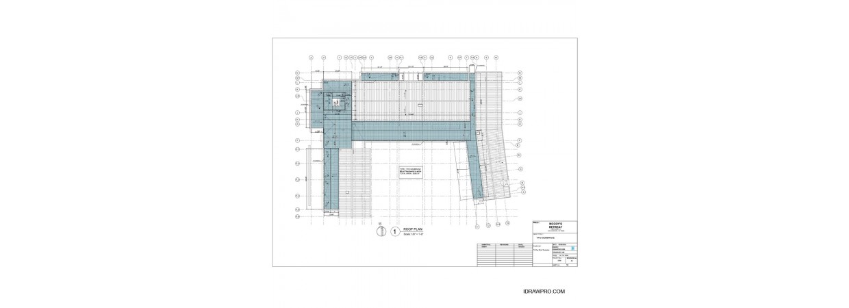 Roofing and associated flashings shop drawings