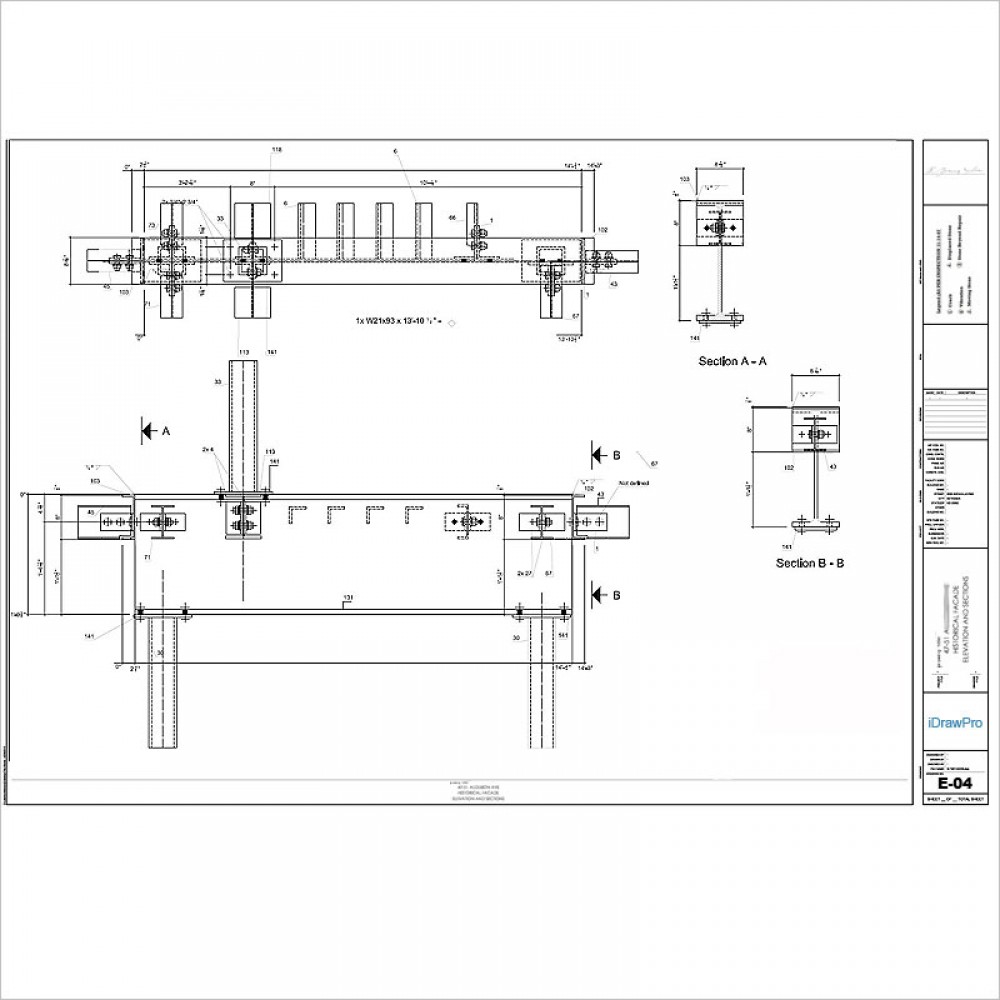 Structural Steel Shop Drawing Symbols