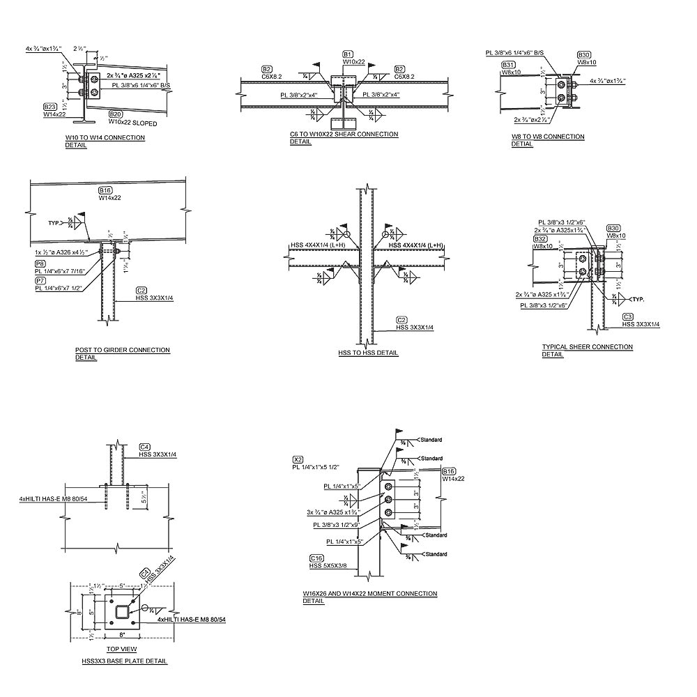 Structural Steel Shop Drawings And Detailing Structural Steel Shop Drawings And Detailing