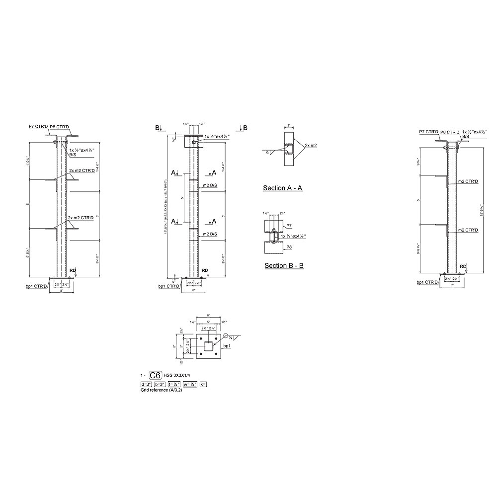 Structural Steel Shop Drawings And Detailing