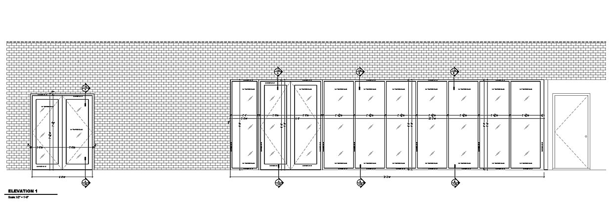 Storefront shop drawings needed for submittals