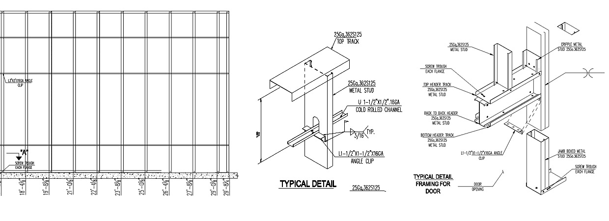 Cold Formed Metal Framing Shop Drawings - Form example download