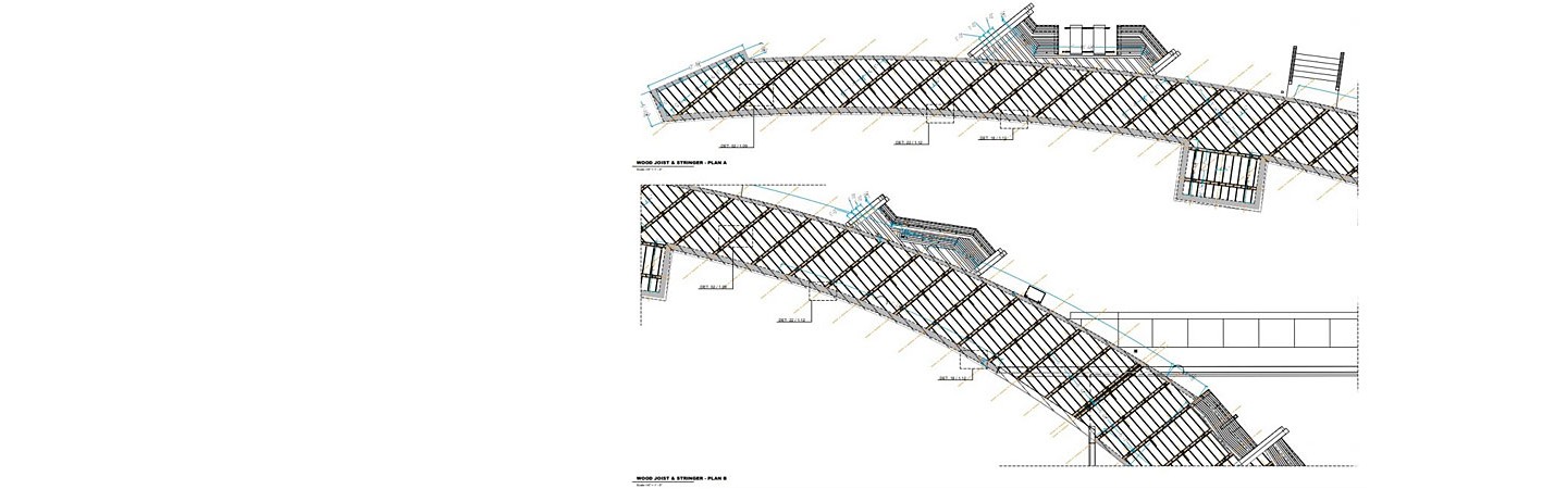 Shop drawings for the wood decking and cladding for waterfront ...