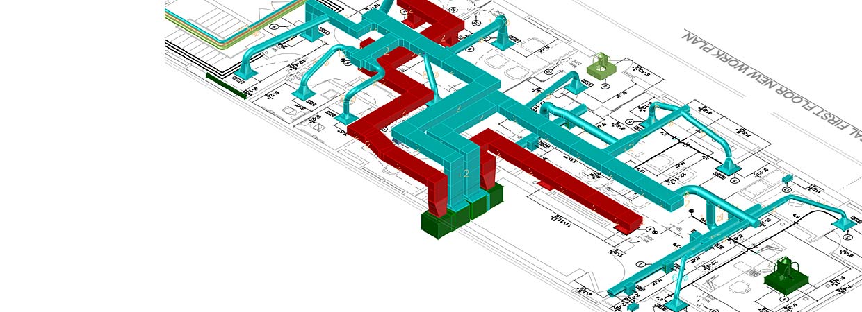 Ductwork Drawings HVAC Duct Shape Templates ShopData Systems Sheet