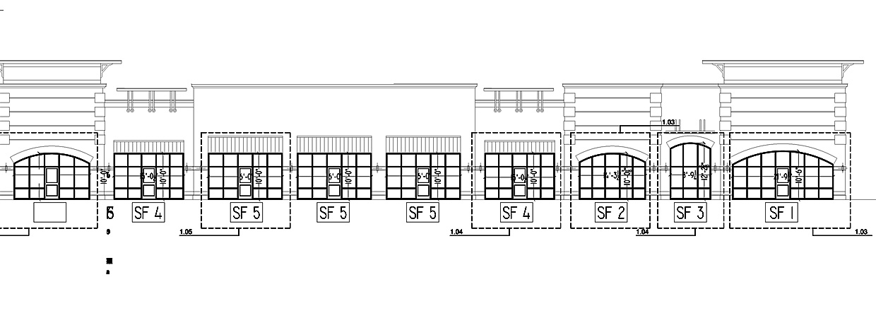 Oldcastle BuildingEnvelope™ storefront shop drawings for submittals